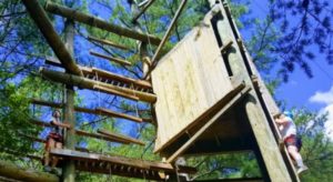 High Ropes Course - Treetop Adventure - Whitewater Express